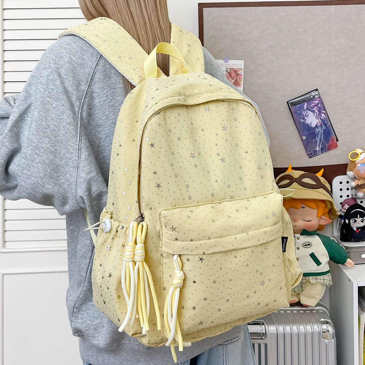 Сумка diva's bag, фактура стеганая, Желтый — фото 1
