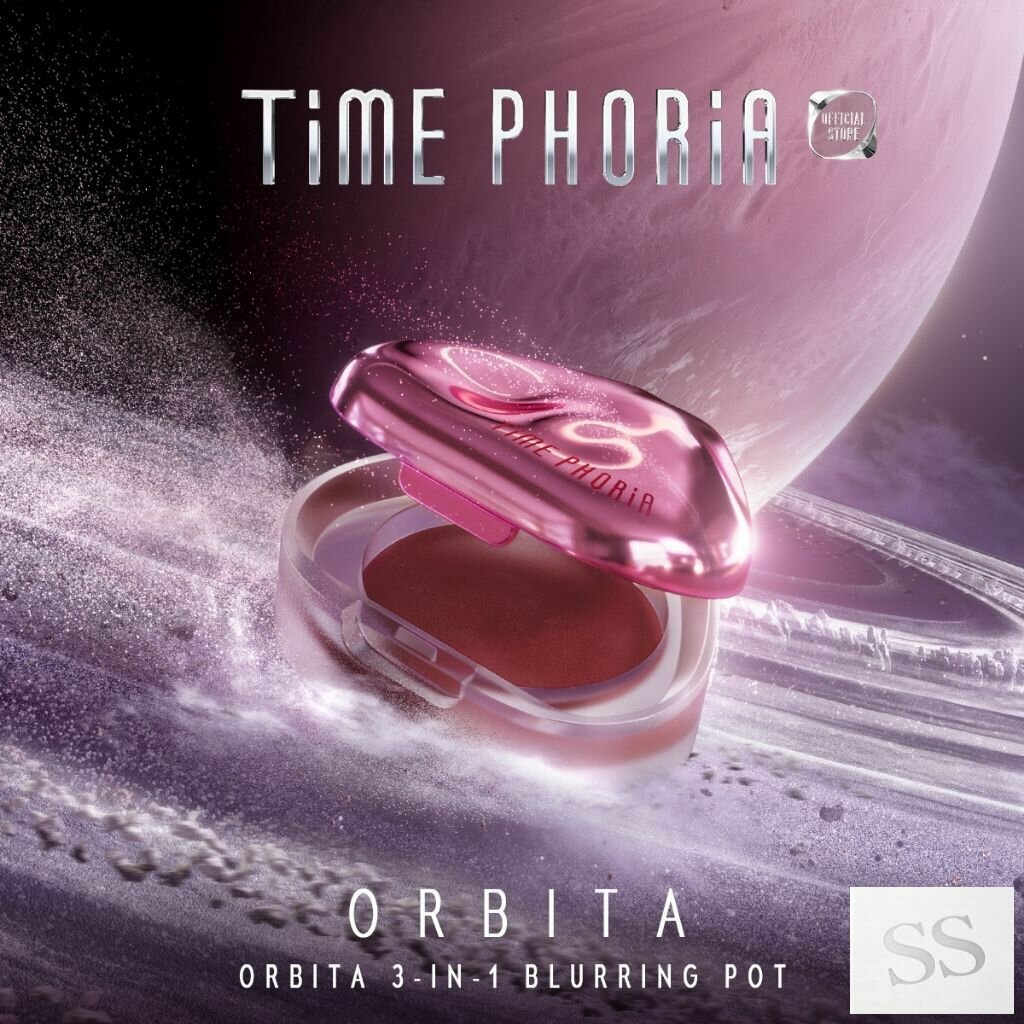 Средство для растушевки губ и щек Time Phoria Orbita 3 в 1