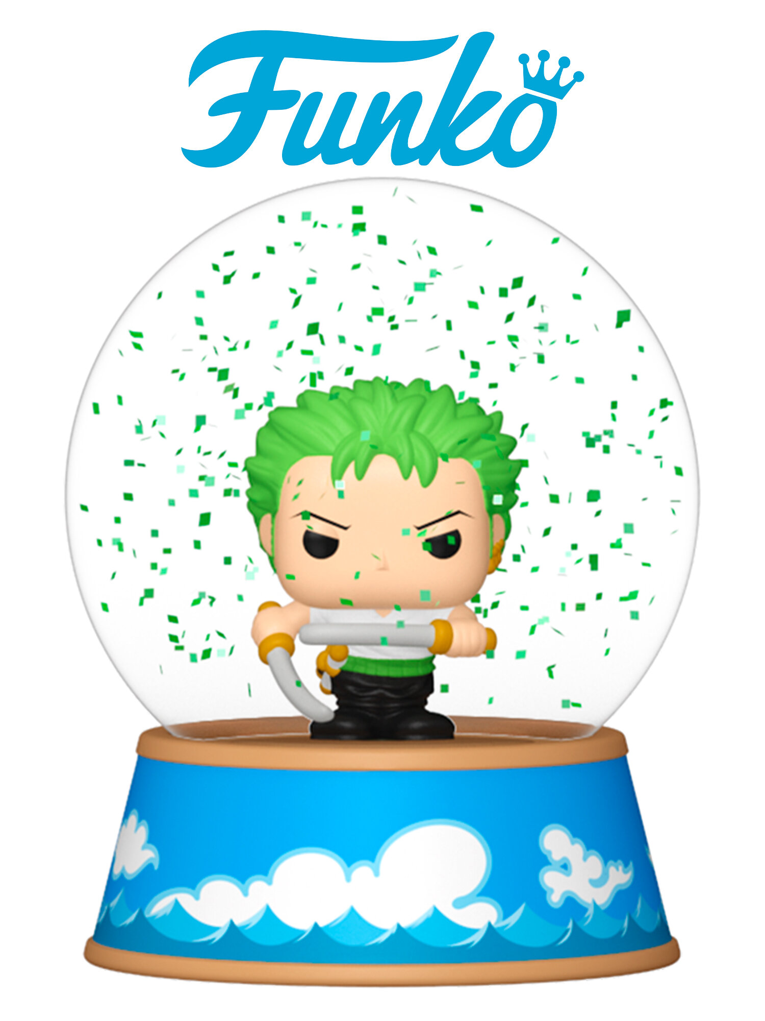 Фигурка Funko POP! Mini Glitter Globe Roronoa Zoro One Piece