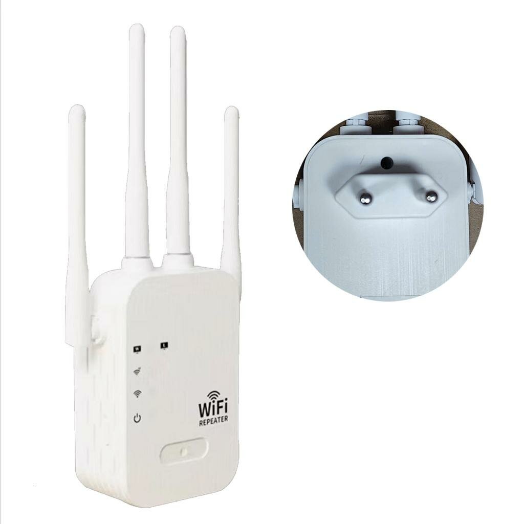 2-в-1 Усилитель Wi-Fi 4 антенны 2.4G 300Mbps, Европейский