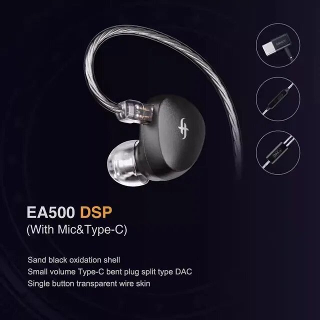 Simgot Наушники проводные с микрофоном, Bluetooth, USB Type-C, черный, белый