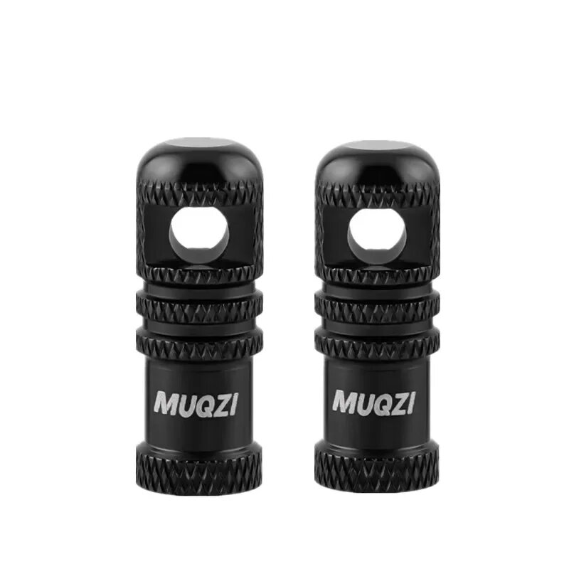 2 шт. колпачки клапана Presta SMHXIANGQIANJIN для велосипеда Black 2PCS