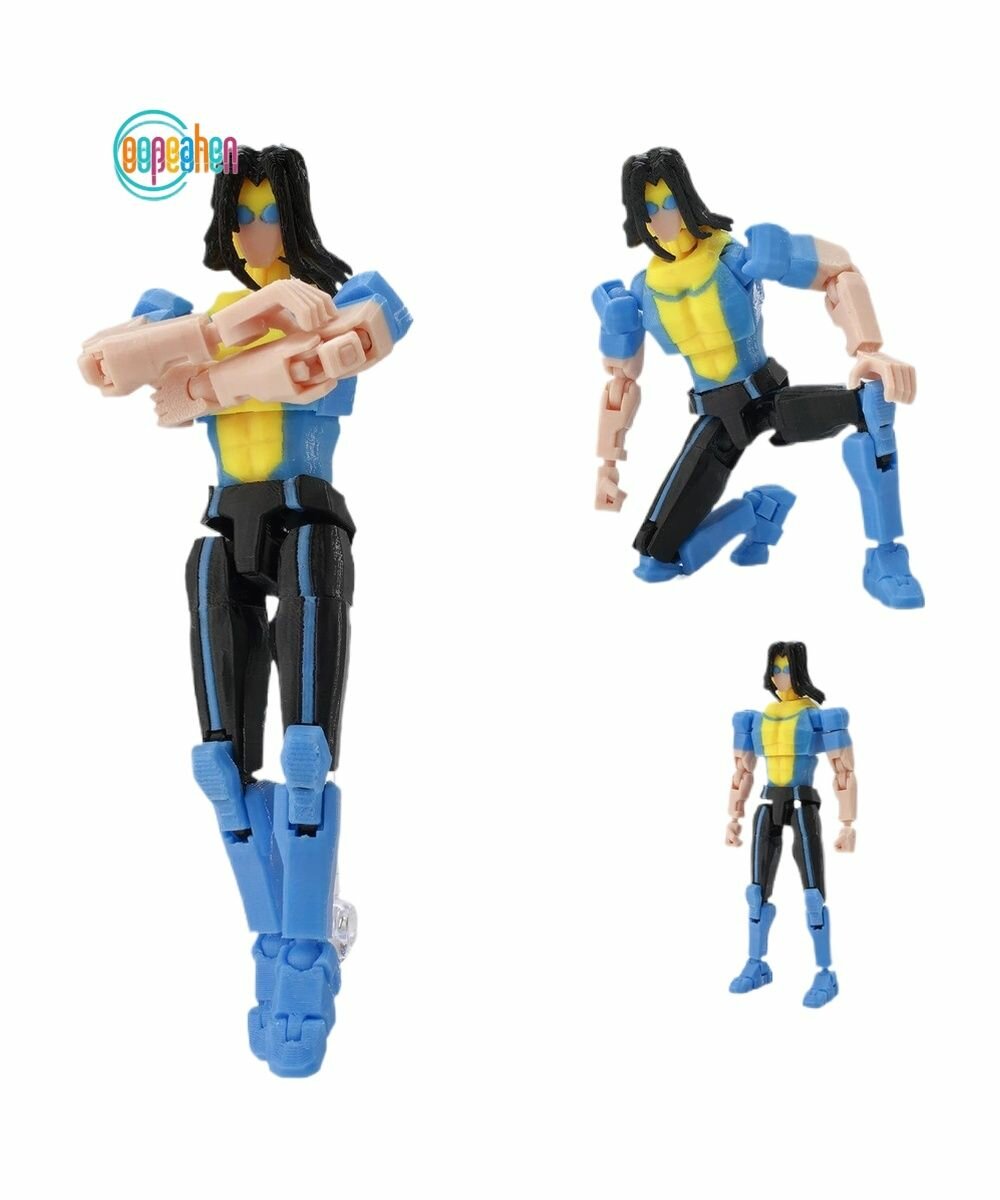 Фигурка Марк Грейсон из Неуязвимого( Invincible-14cm), 3D-печатная подвижная модель, подарок анимешнику и коллекционеру