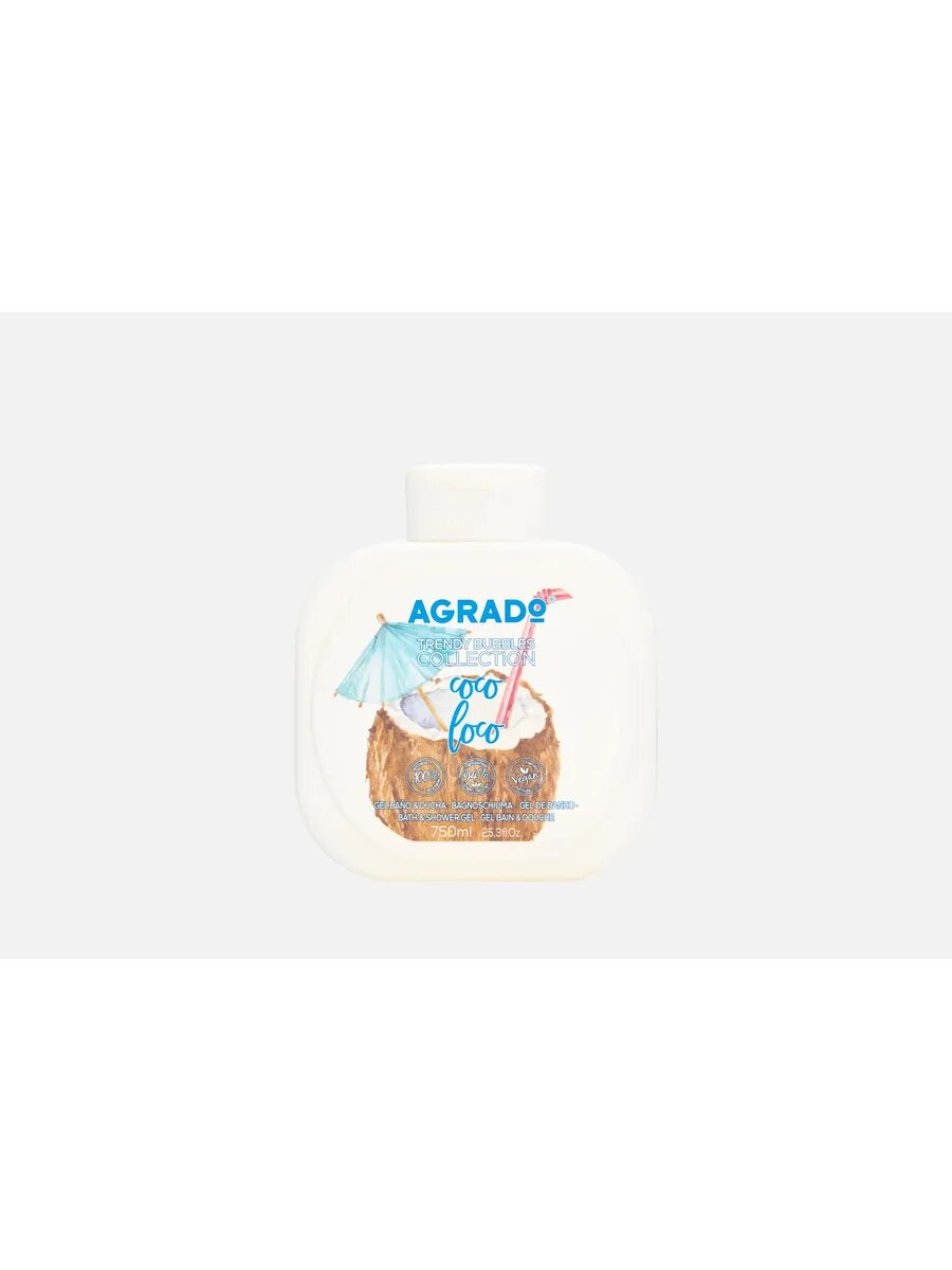 AGRADO Coco Loco Гель для душа 750 мл