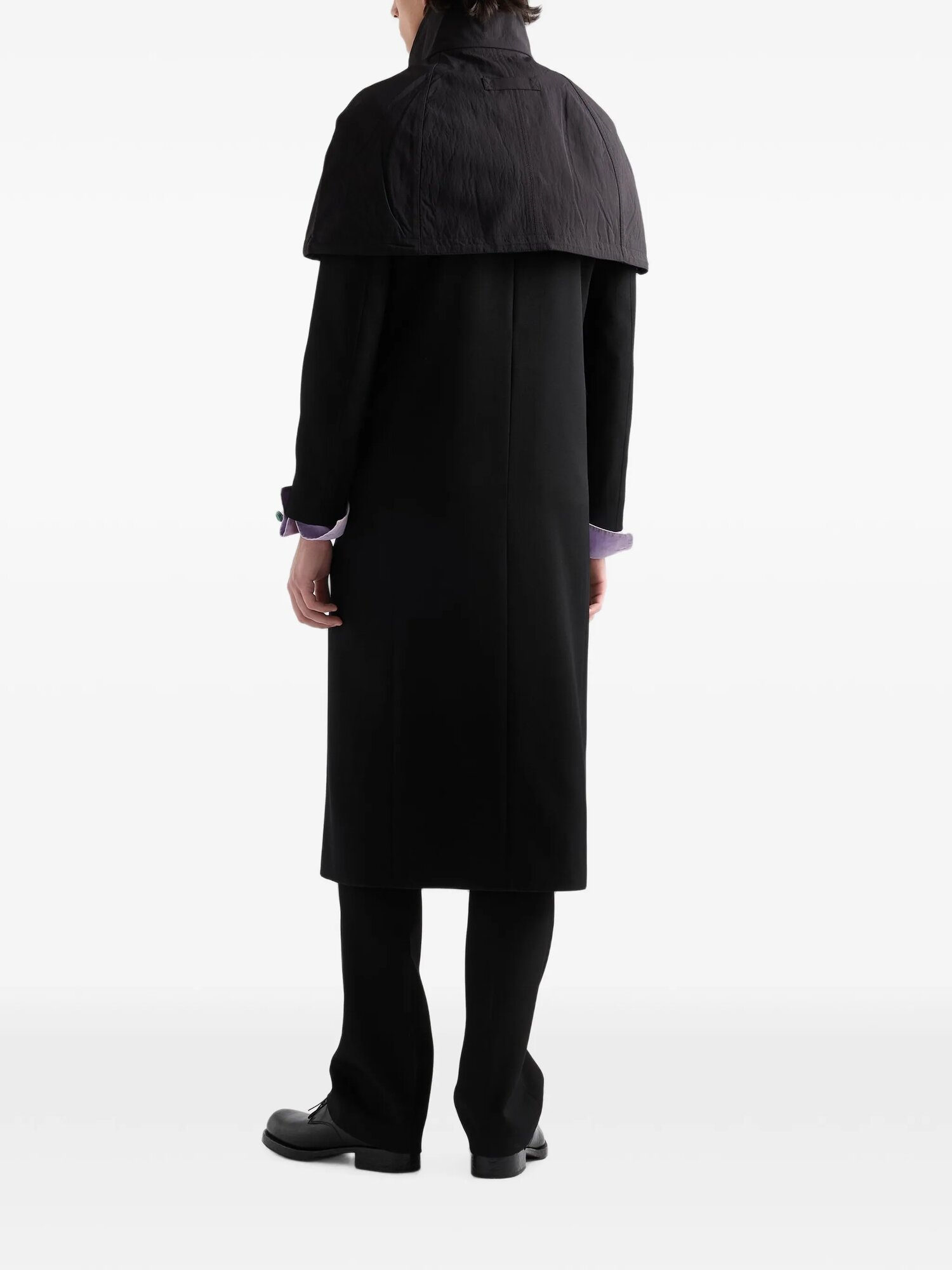 Накидка Prada, размер 50, black — фото 1