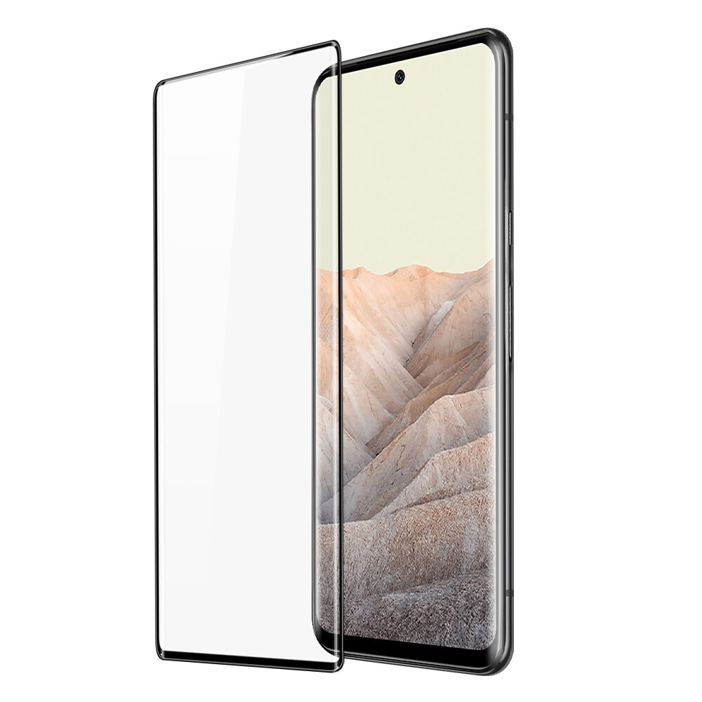 Защитное стекло из закаленного стекла для Google Pixel 6 Pro, от Dux Ducis серия CURVED-65 Full Screen Glass