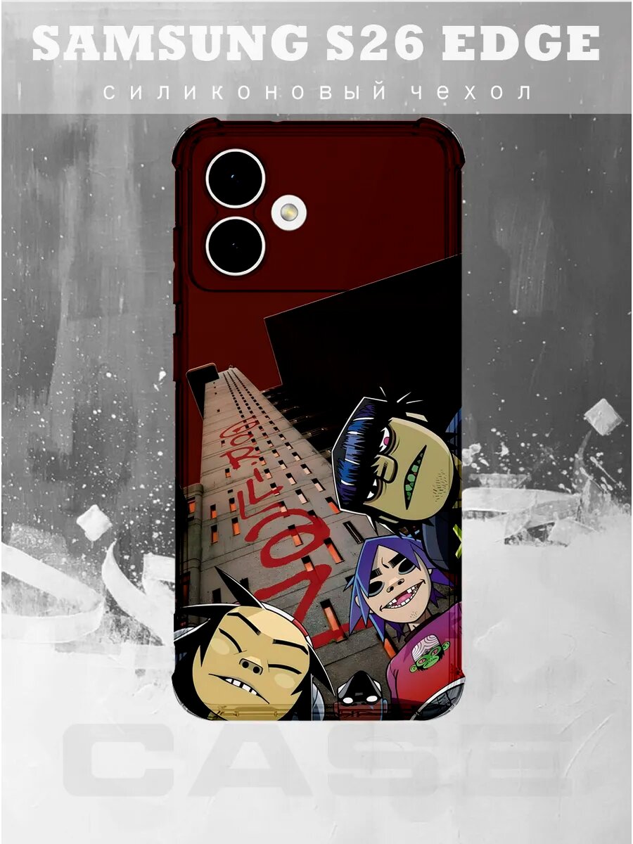 Чехол на SAMSUNG S26 EDGE с принтом Gorillaz