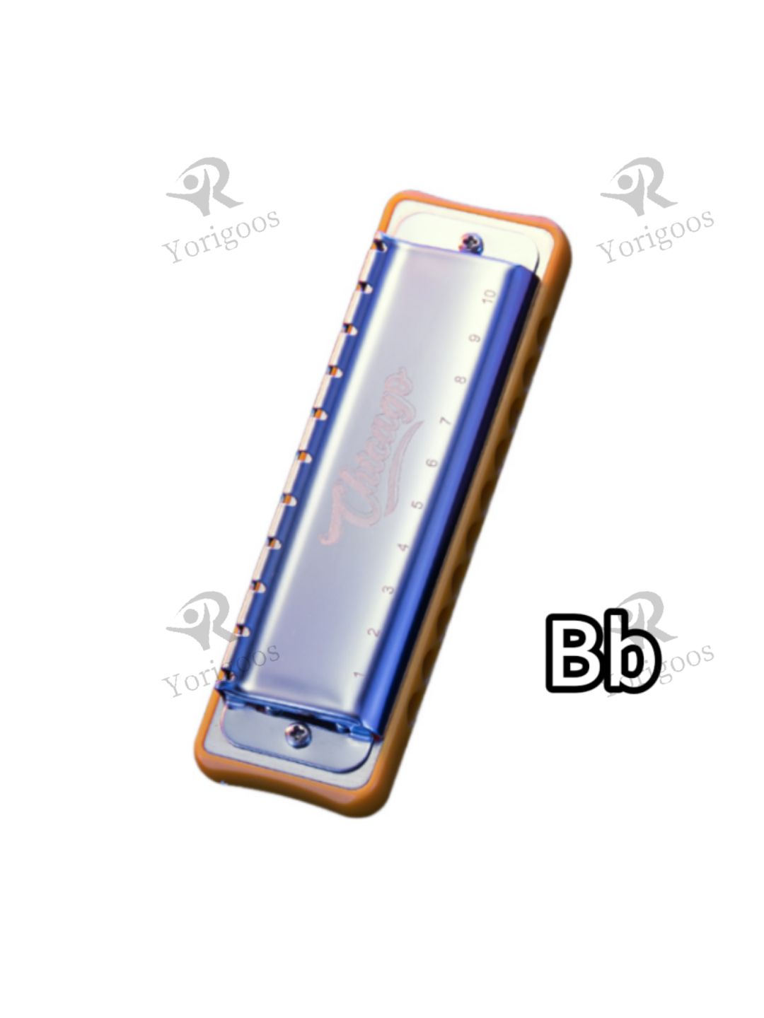 JDR Chicago Чикаго блюз губная гармошка 10 отверстий-Bb