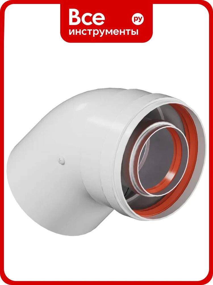 Колено промежуточное Okseler 45гр. 80/125 oks00036