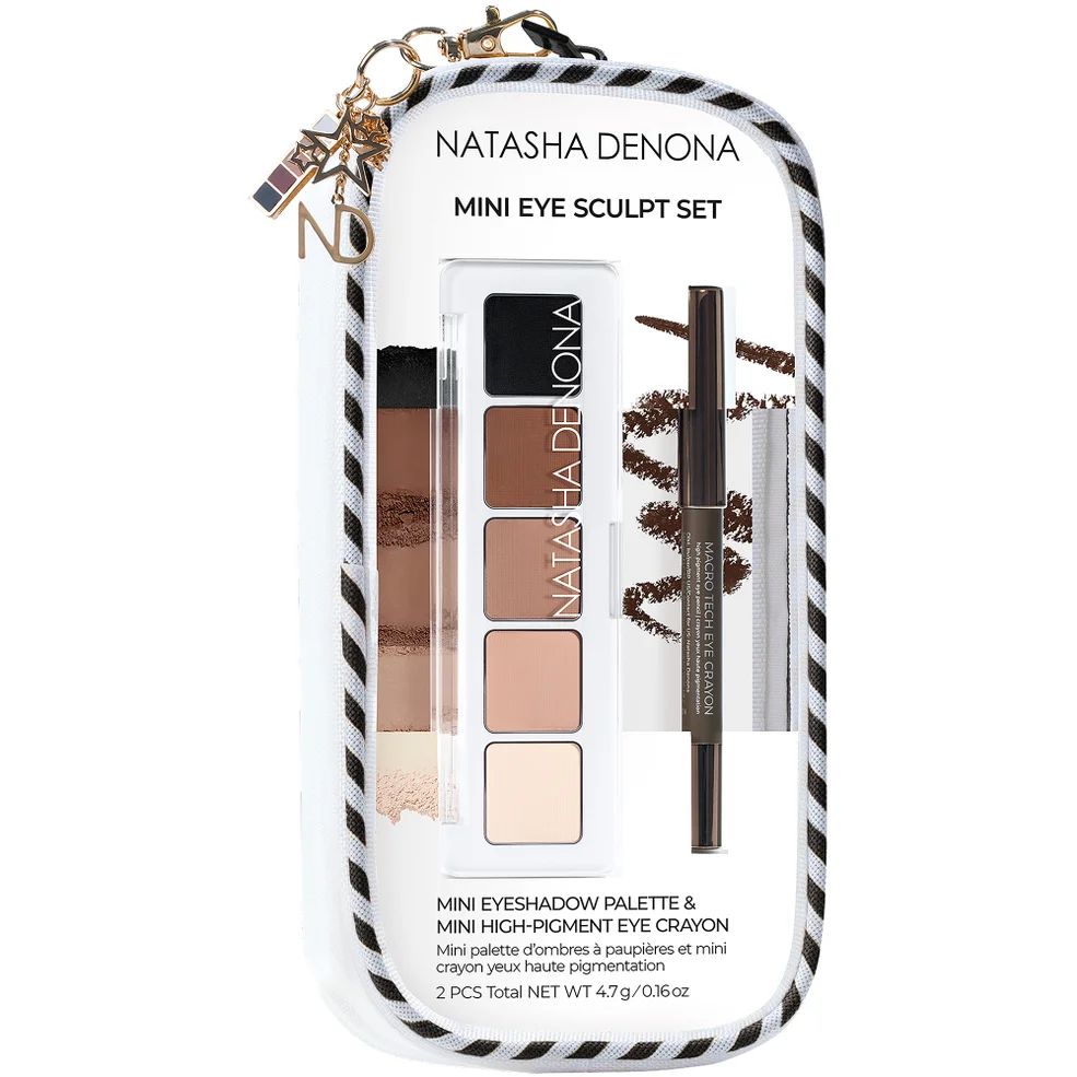 Natasha Denona Подарочный набор декоративной косметики для макияжа глаз Mini Eye Sculpt Set