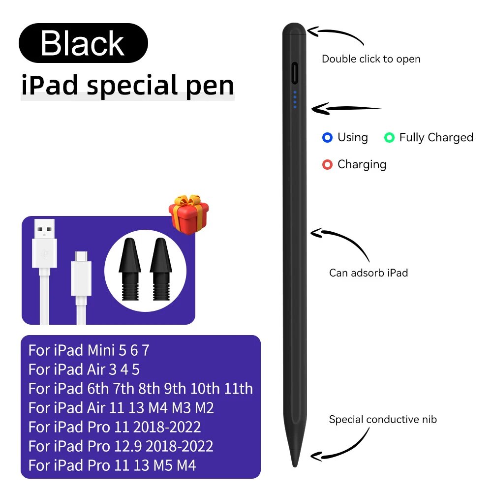 Стилус для iPad Black DANYCASE