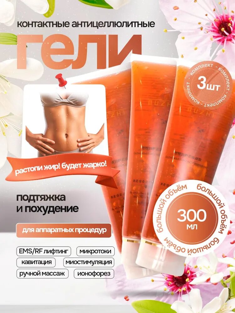 Контактный гель для микротоков антицеллюлитный