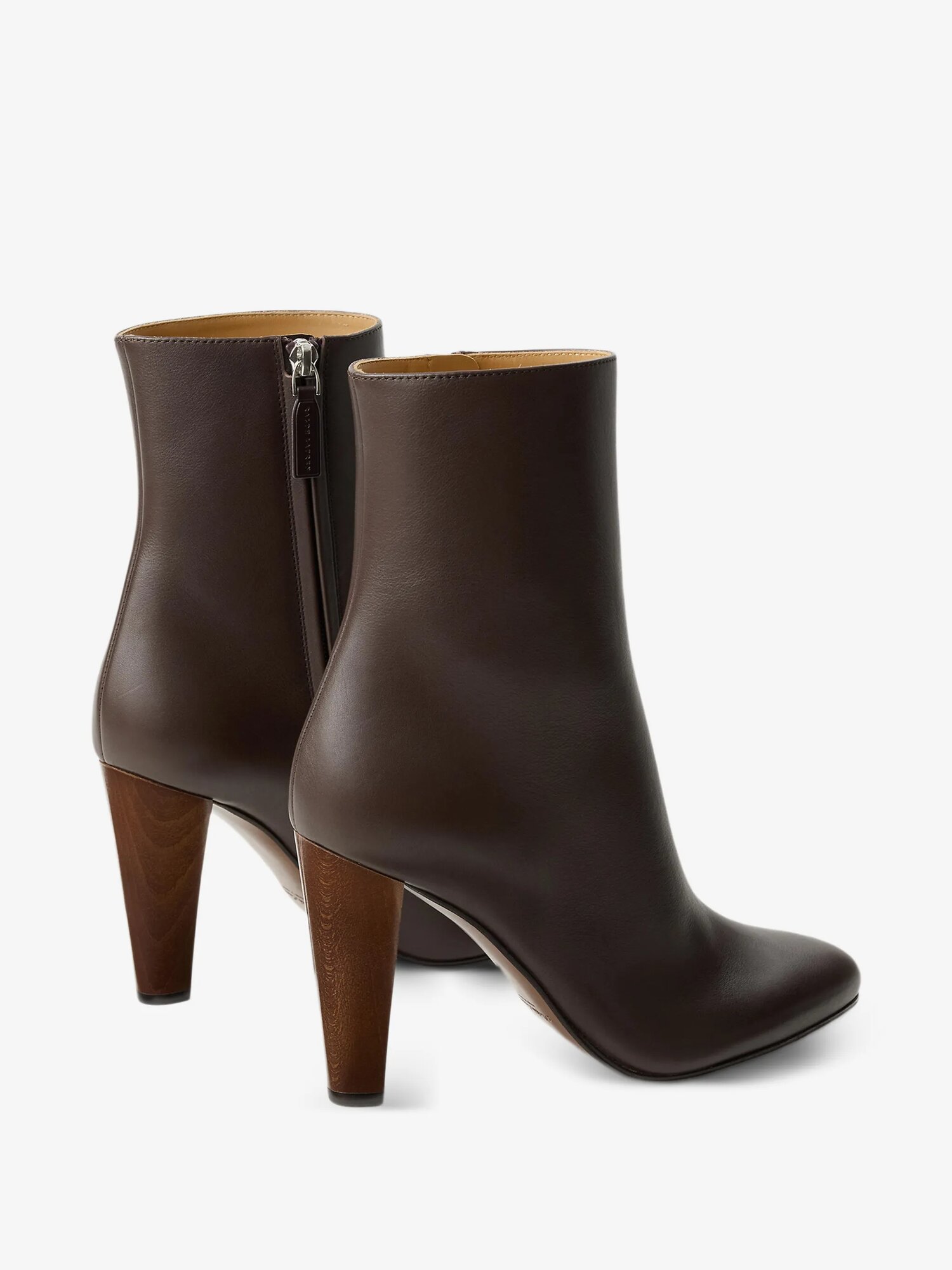 Ботильоны Ralph Lauren Collection Bernice, размер 38, коричневый — фото 1