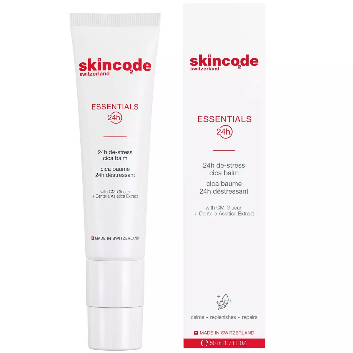 Skincode Essentials Успокаивающий CICA бальзам 24-часового действия 50мл