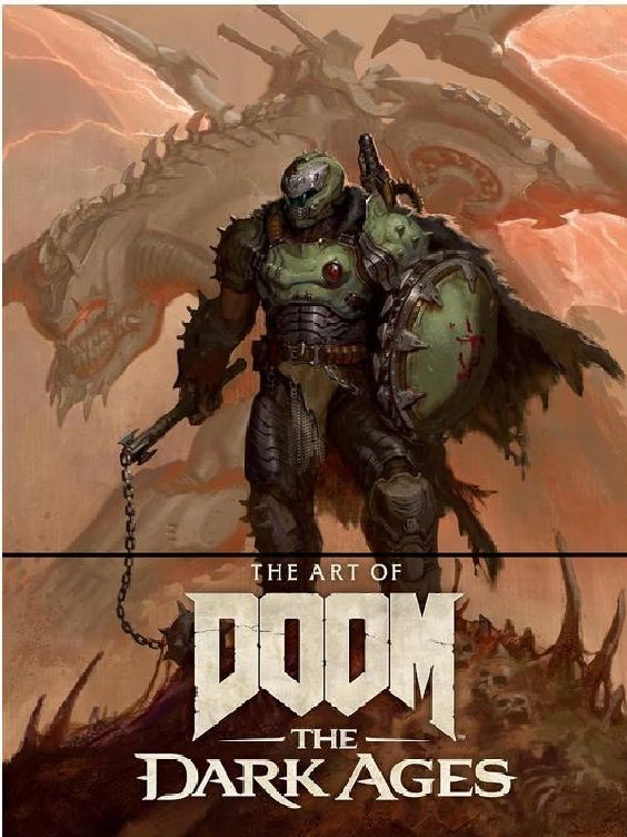The Art of DOOM: The Dark Ages. коллекционный артбук игры DOOM: Темные века. Твердый переплет