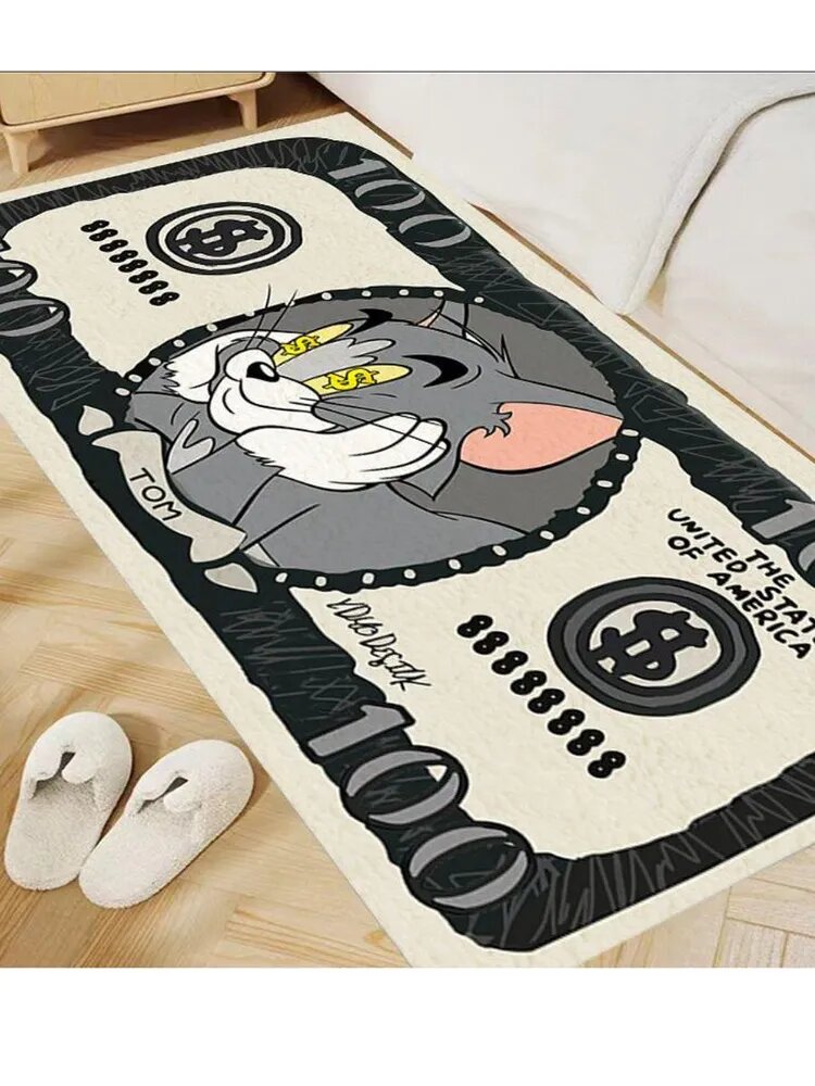 Ковер для детской 80x120 см мультгерои хаки