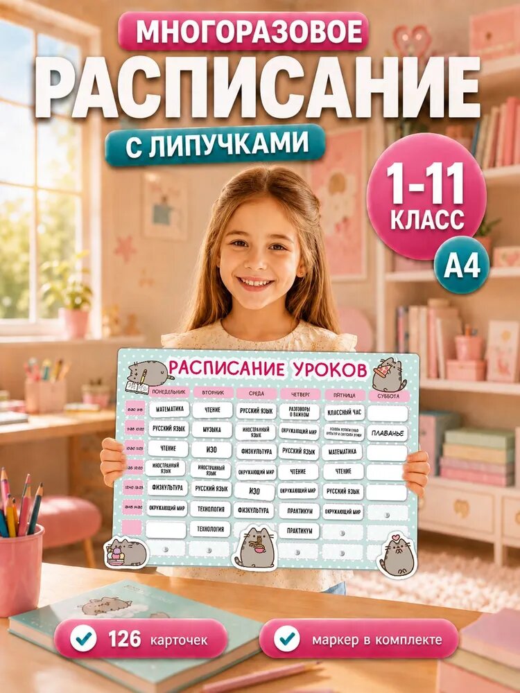 The Planer! Расписание уроков A4