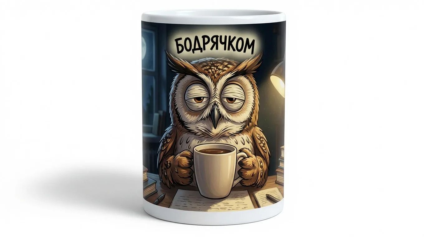 Кружка с принтом