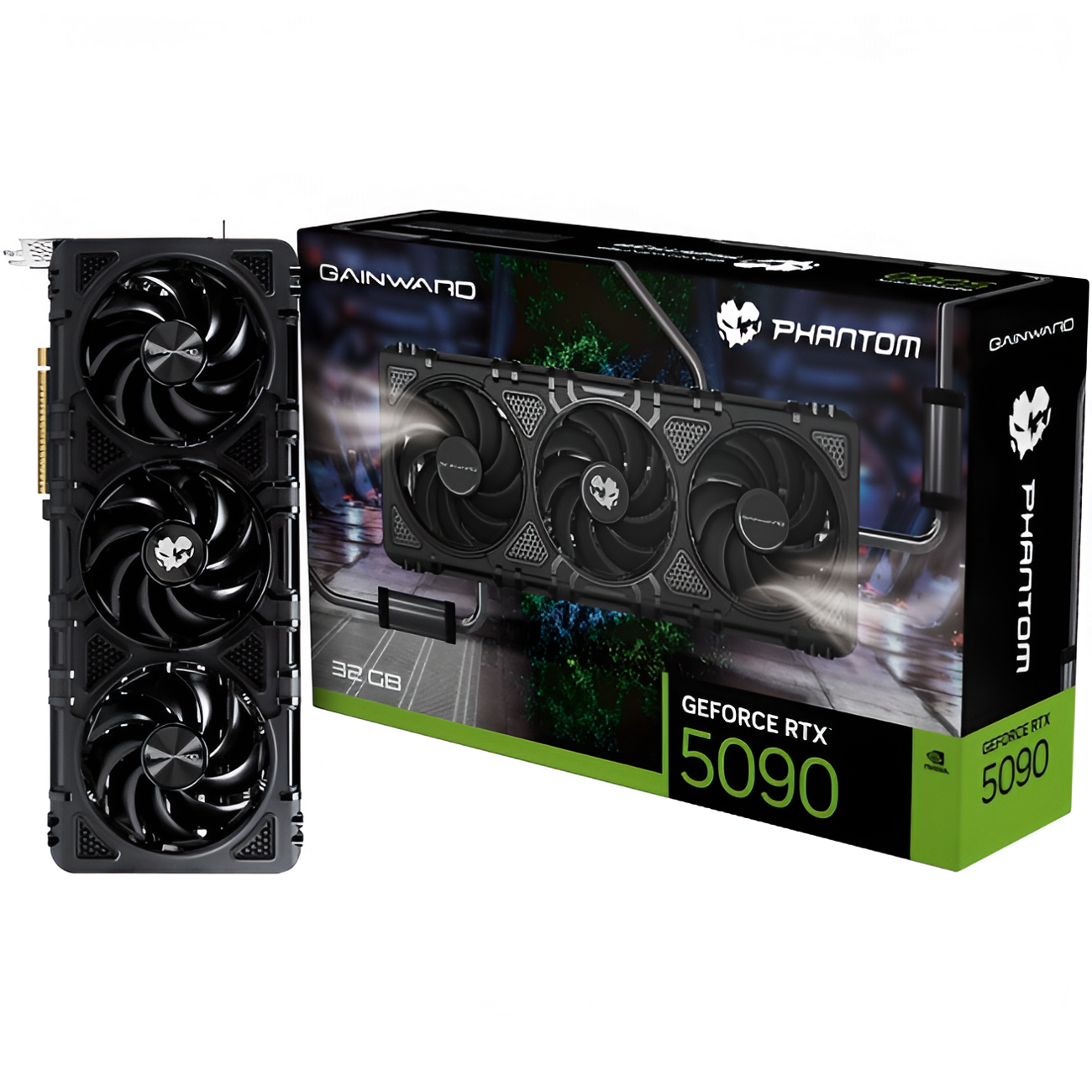 Видеокарта Gainward GeForce RTX 5090 PHANTOM 32GB (NE75090019R5-GB2020P)