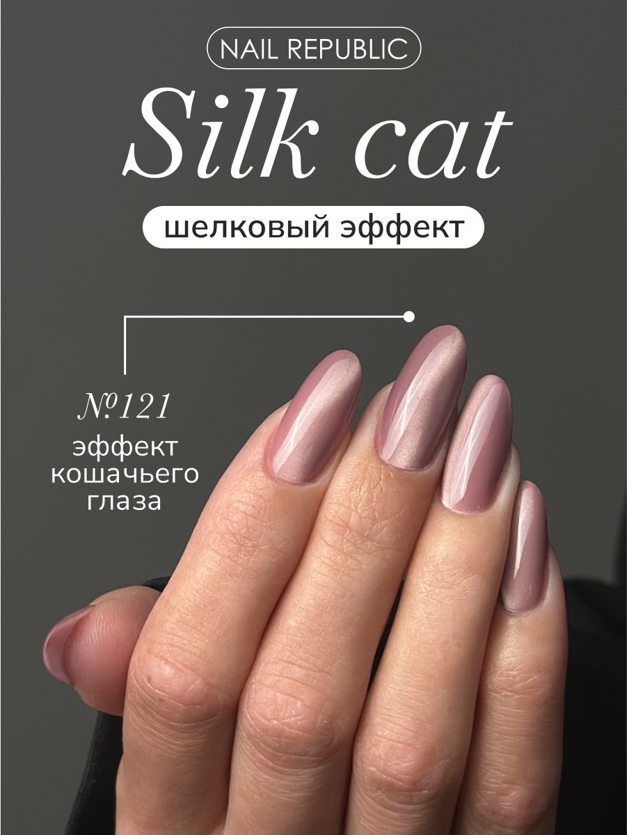 NR Гель-лак корейский шелковый кошачий глаз Silk Cat 2.0 121, 10 мл