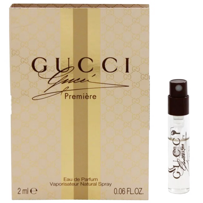Gucci Premiere миниатюра парфюмерной воды 2 мл - Гуччи Премьер духи для женщин сэмпл