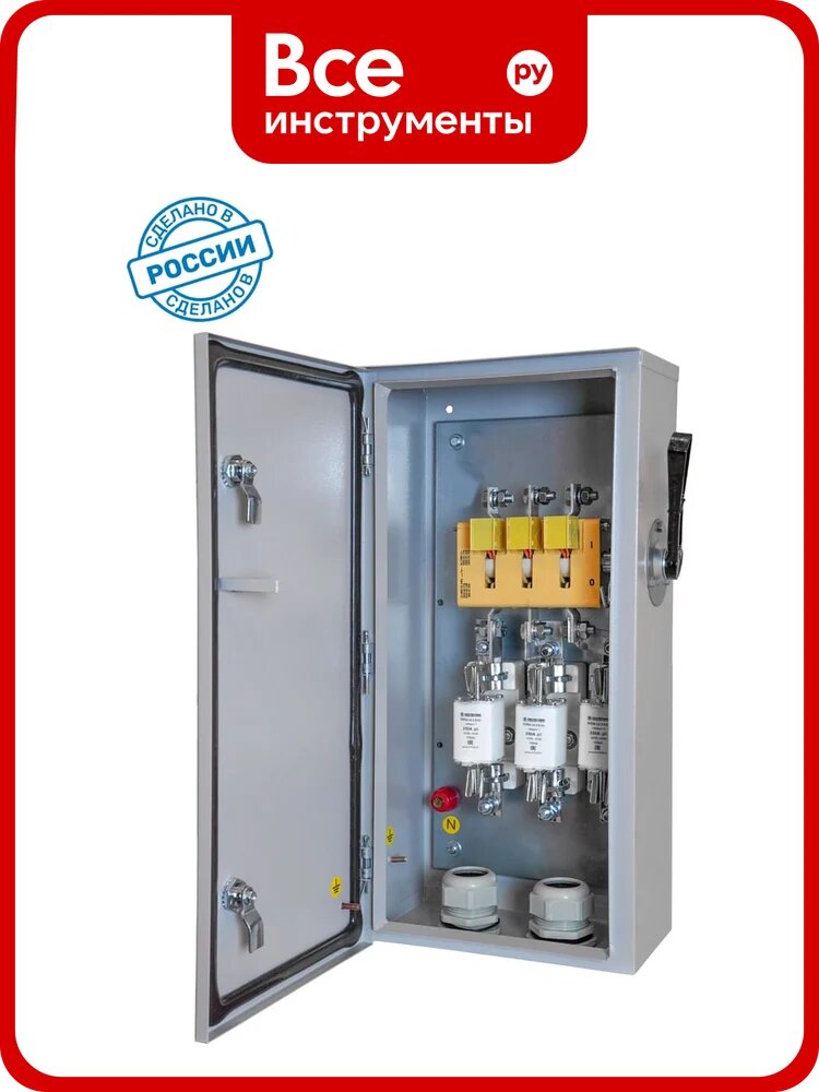 Силовой ящик Электротехник ЯВЗ-32-IP54 УХЛ2, 250А, с ПН-2 250А ET529124, Степень защиты