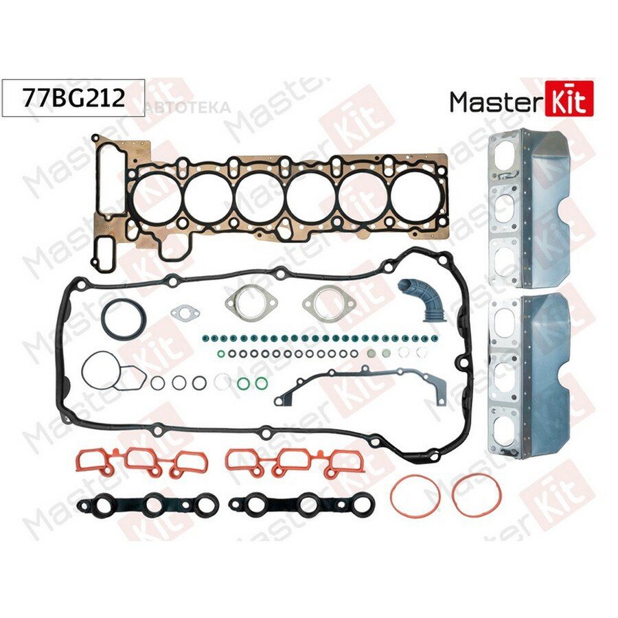 Комплект прокладок ГБЦ BMW M54 MASTERKIT 77BG212