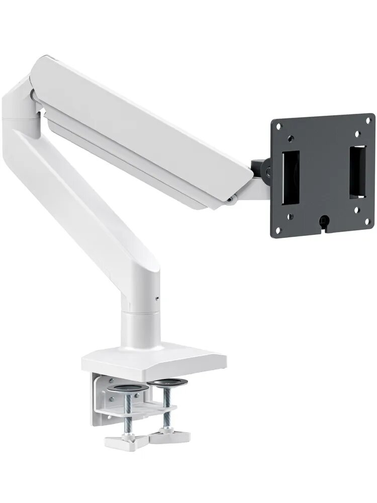 ONKRON кронштейн для монитора настольный G110 / 13-55 дюйма, до 25 кг/ подставка под монитор, черный, белый