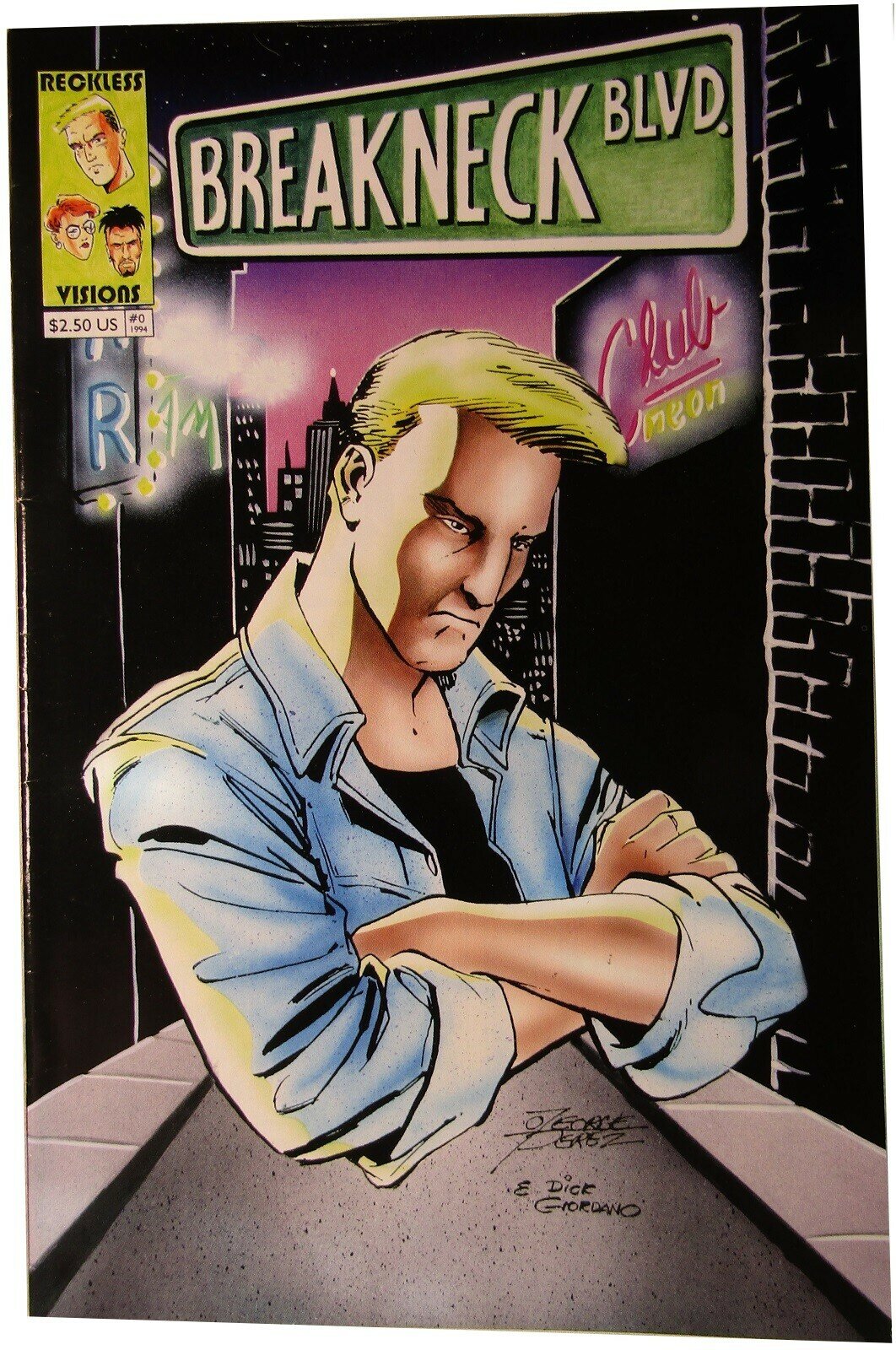 Breakneck Blvd Vol.1 №0. США Февраль 1994. Оригинальный