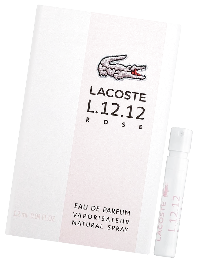 Lacoste Rose миниатюра парфюмерной воды 1.2 мл женская - Лакост Эль 12 12 Роуз духи