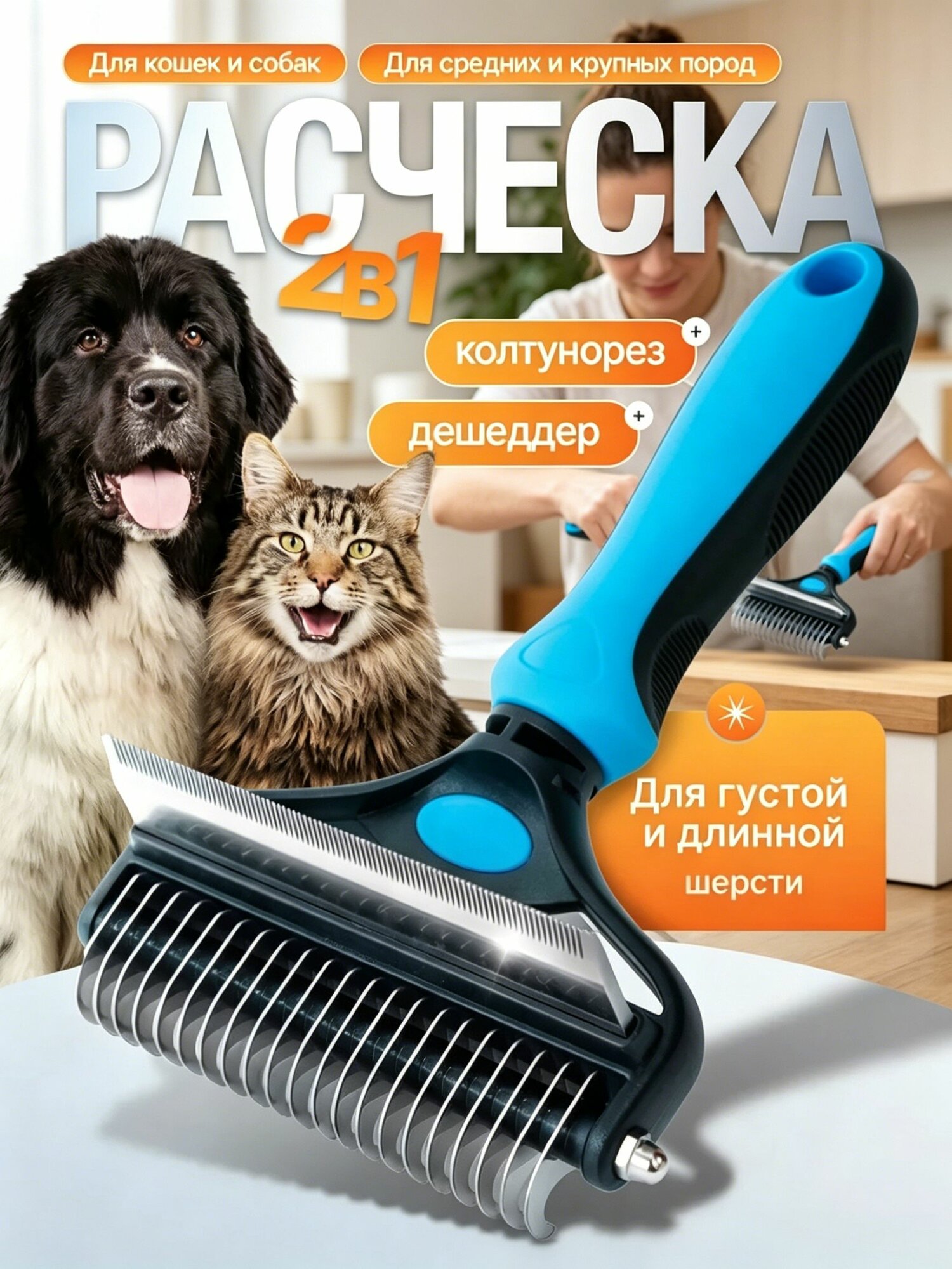 Расческа для животных