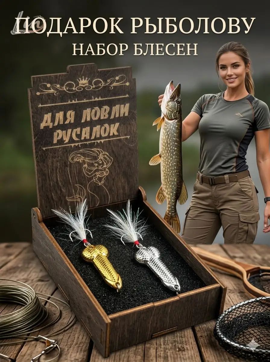 Блесна для рыбалки Набор подарочный рыбаку
