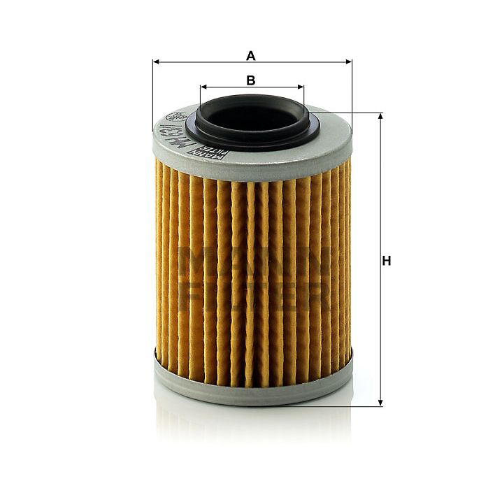 Фильтр масляный MANN-FILTER MH63/1