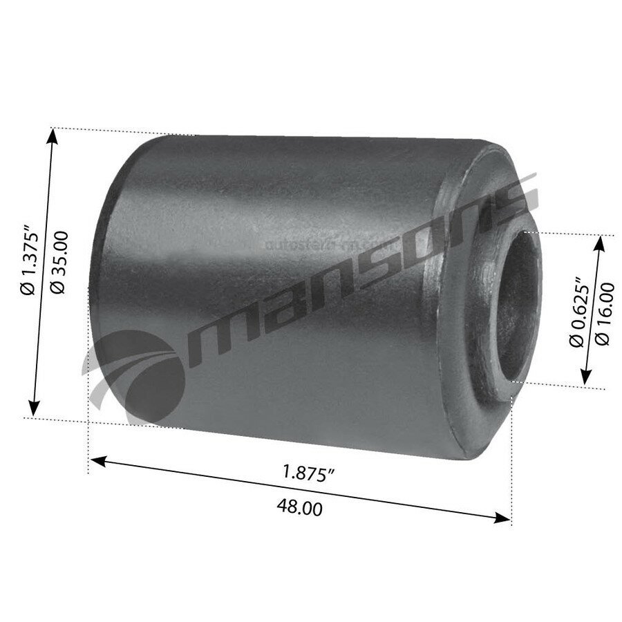 MANSONS 360059 360.059 сайлентблок реактивной тяги кабины FTL MANSONS