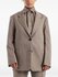 Пиджак Studio Nicholson Notched-lapel tailored blazer, размер 8, коричневый