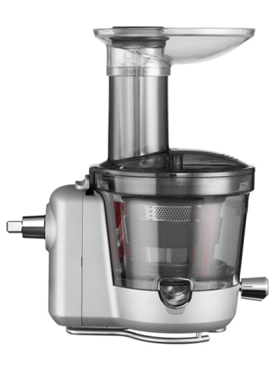 Насадка-соковыжималка шнековая KitchenAid 5KSM1JA для планетарного миксера, антикапля, 3 фильтра, кувшин для сока 1 л.