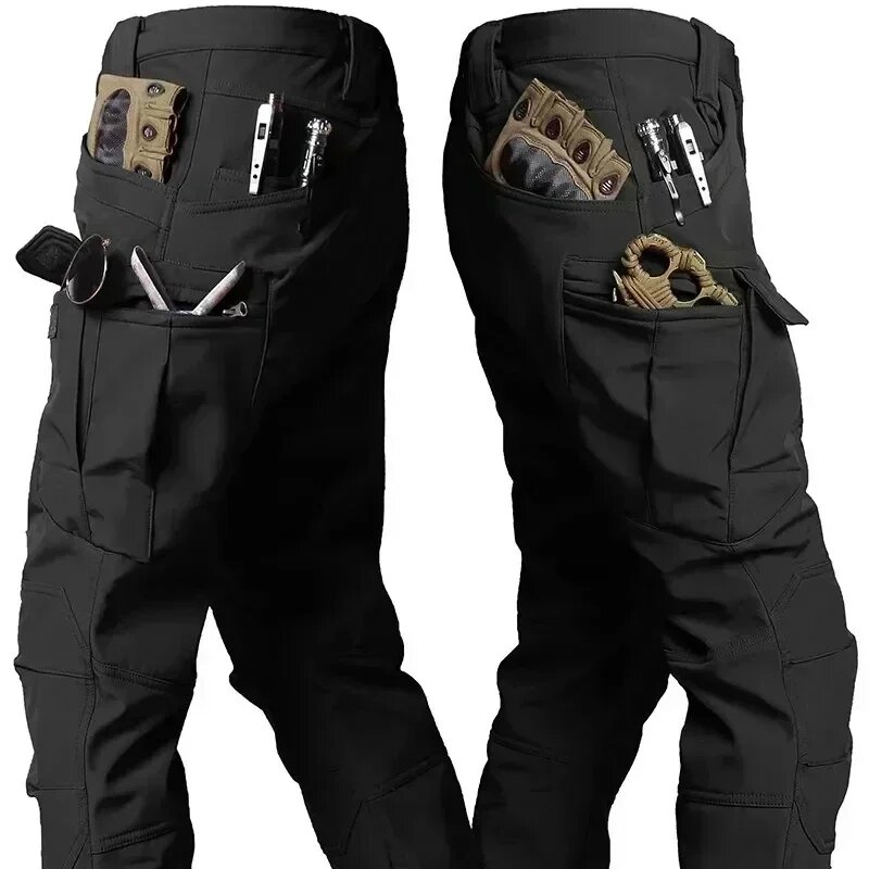 Мужские черные тактические брюки 4XL (96-106кг)