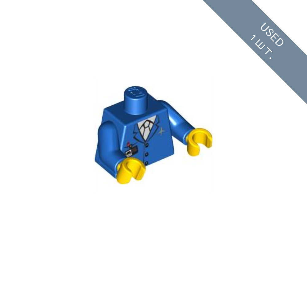 Деталь конструктора LEGO 973pb0098c01 · Blue · 1 шт.
