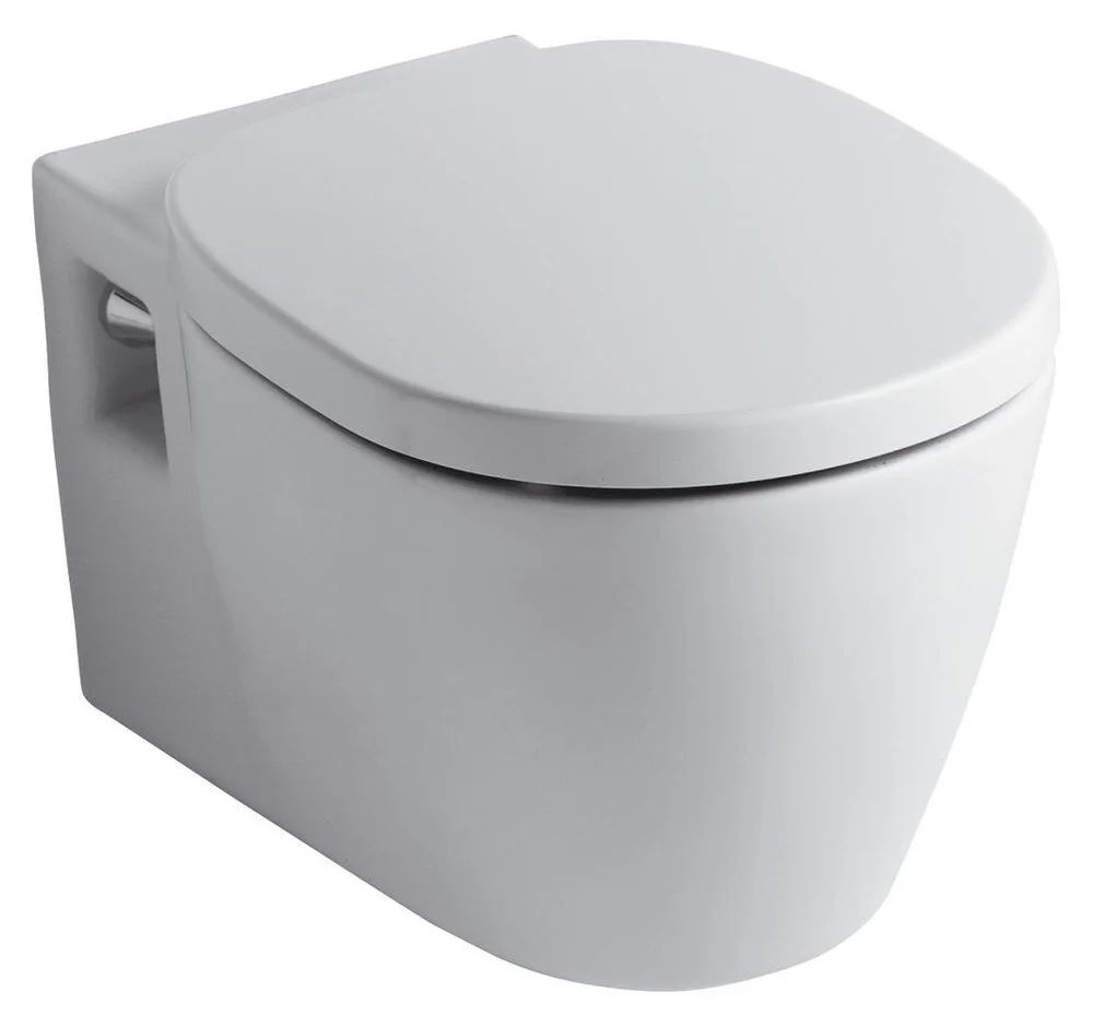 Подвесной унитаз без сиденья Ideal standard Connect белый E803501