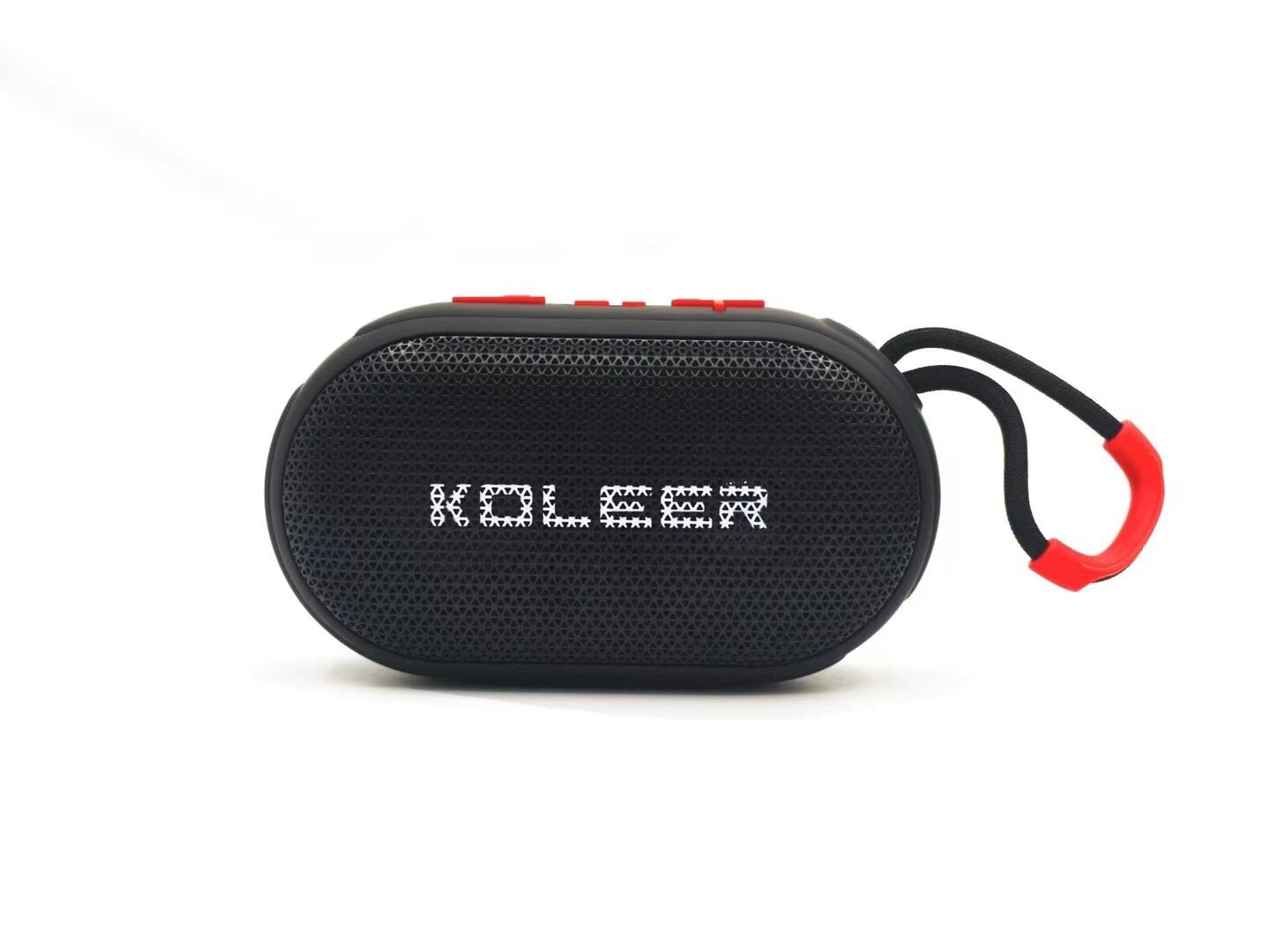 Портативная беспроводная Bluetooth колонка H74 с ручкой, слотом TF, USB, радиоприемником, басом, черный, 1 шт