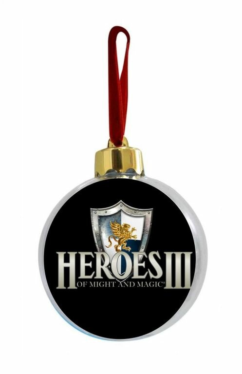 Новогодний ёлочный шар Герои меча и магии, Heroes of Might and Magic №9