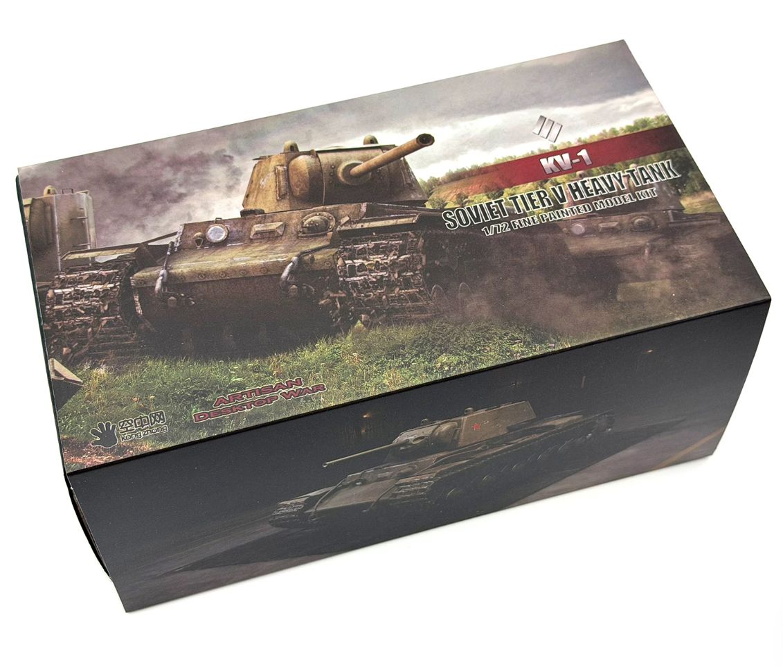 Готовая модель советского тяжёлого танка КВ-1 из игры World of Tanks, ARTISAN, коллекционная статуэтка