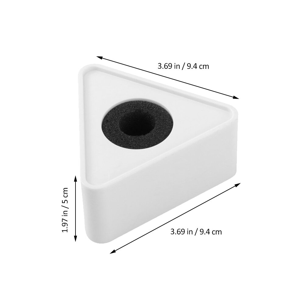 4 Пcs Подиум Для Микрофона Треугольной Формы Из Абс Материала 9 40X9 40X5 00Cm