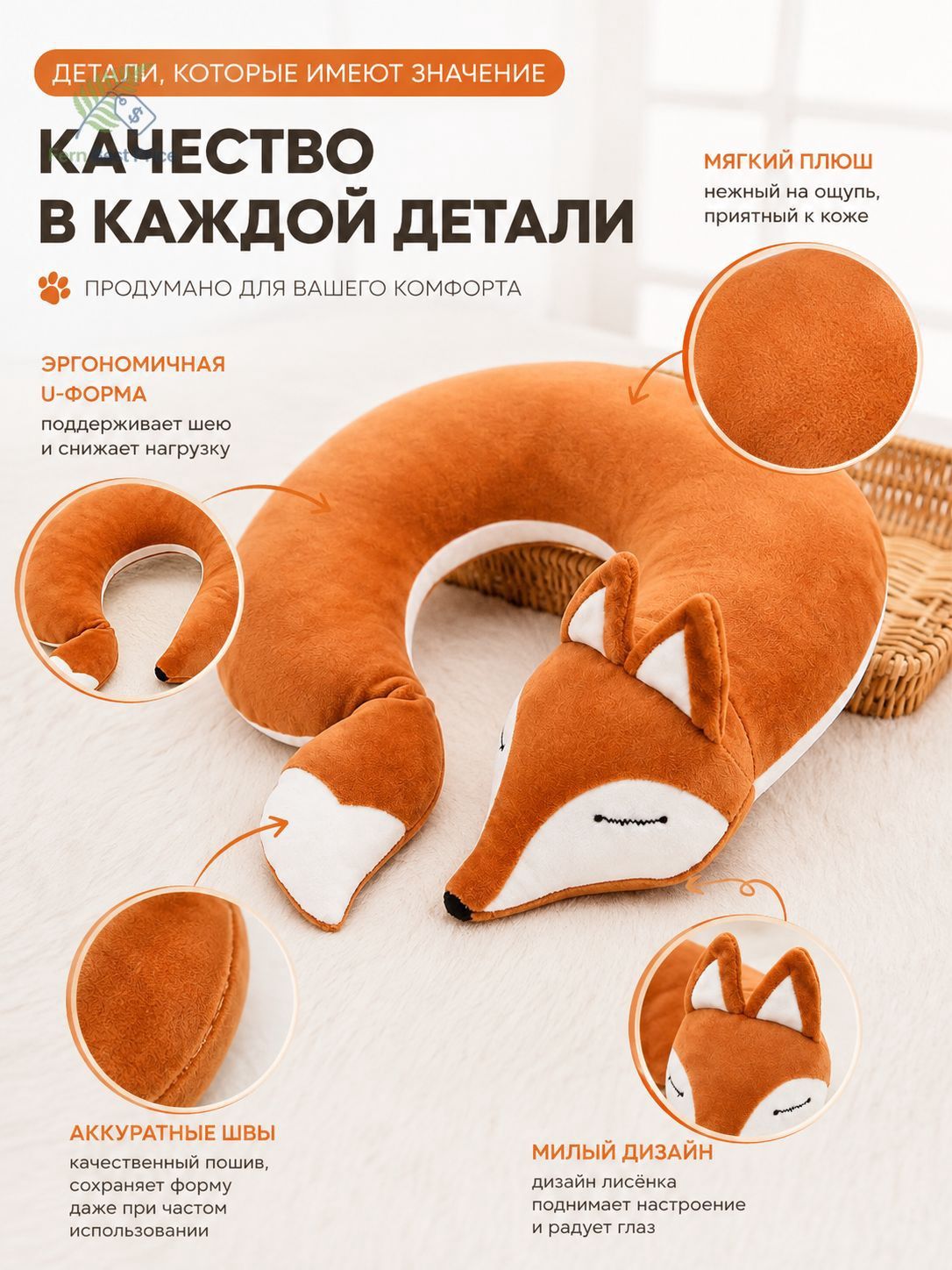 Подушка для шеи — фото 1