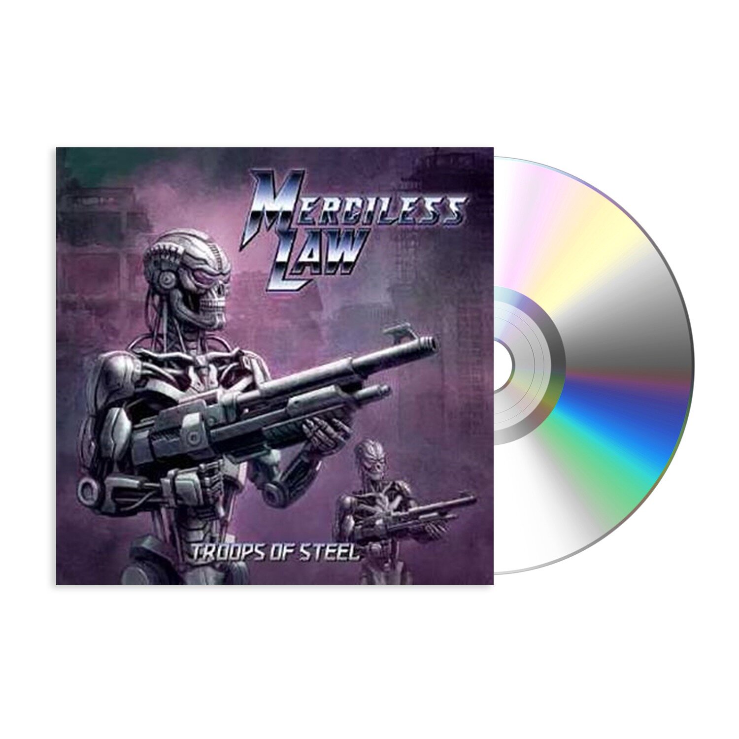 Музыка CD Merciless Law - Troops Of Steel (CD, Album, Stereo, 2022)