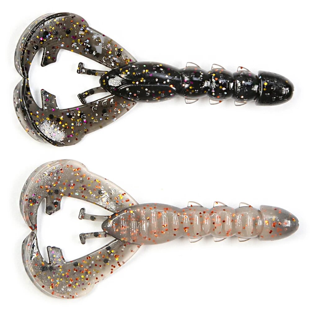 B&U Floating Craws Lure приманки для рыбалки BLACK WHITE