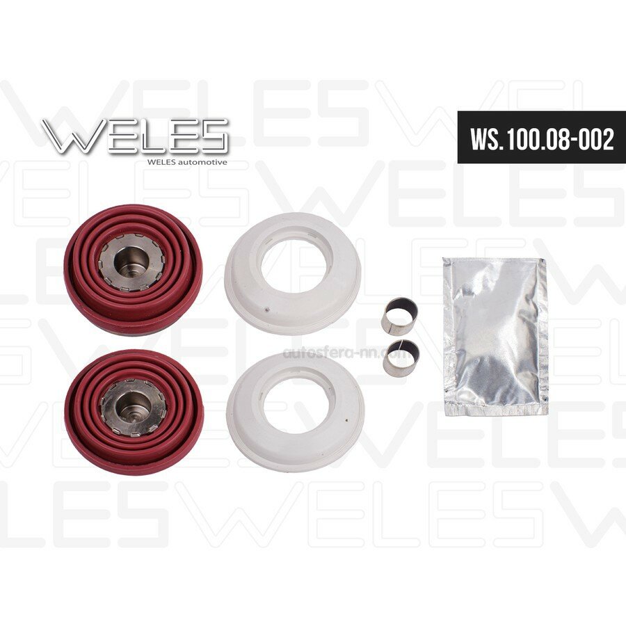 WELES WS10008002 Ремкомплект суппорта Скания CKSK. 4 (толкатели, пыльники