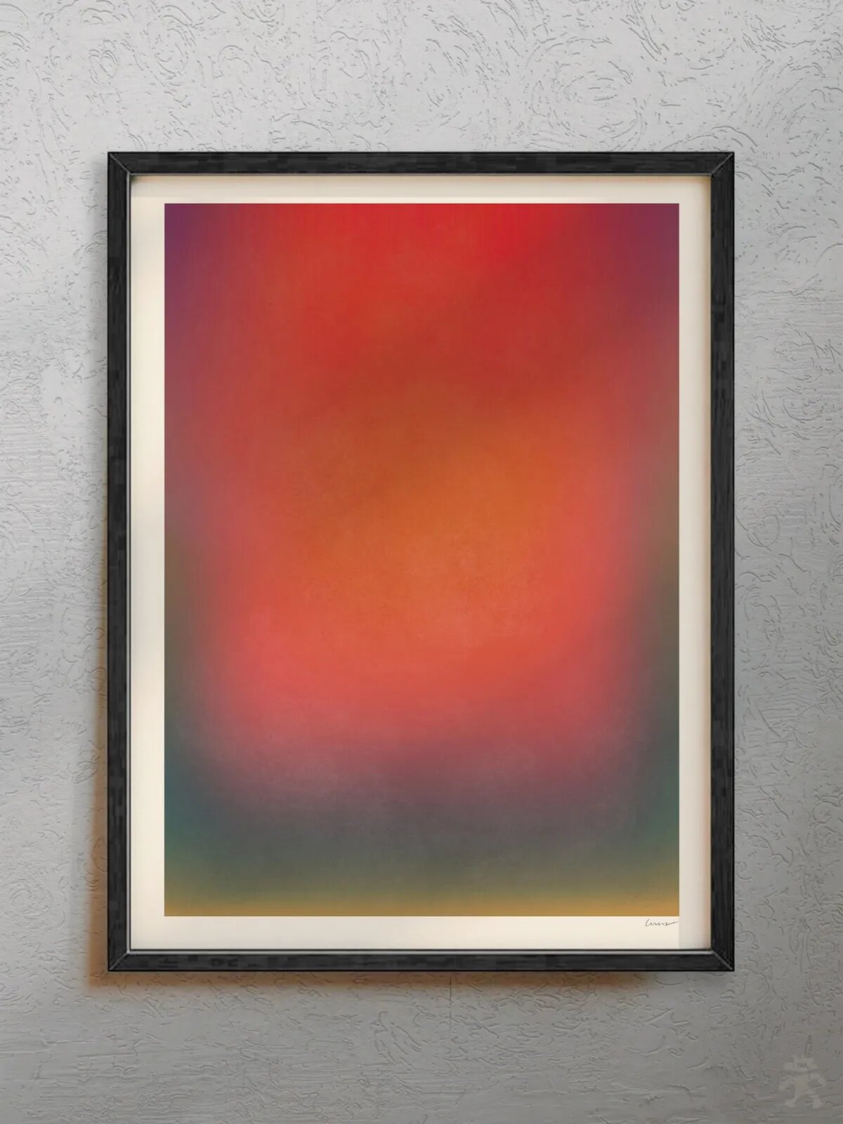 Интерьерный постер "Embers" в стиле pinterest, формата 30x40 см.