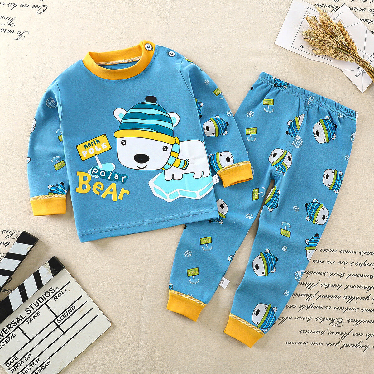 Домашний костюмчик для мальчика на 4-5 лет, 110 см, мерсиризованный хлопок