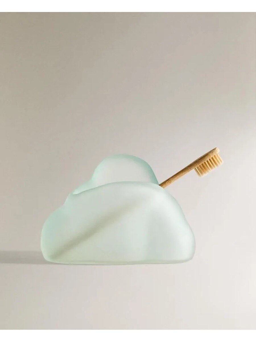 Стакан для зубных щеток CLOUD, детский держатель, настольный, 1 секция, 236
